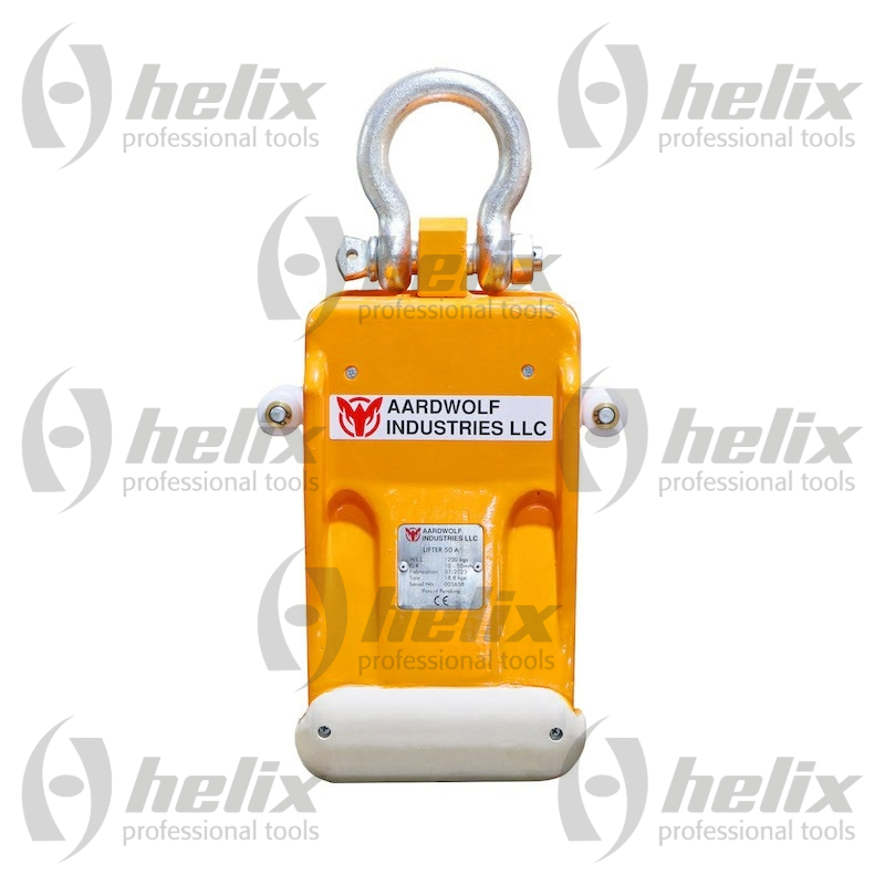 Aardwolf Auto Slab Lifter with White Rubber and Rollers